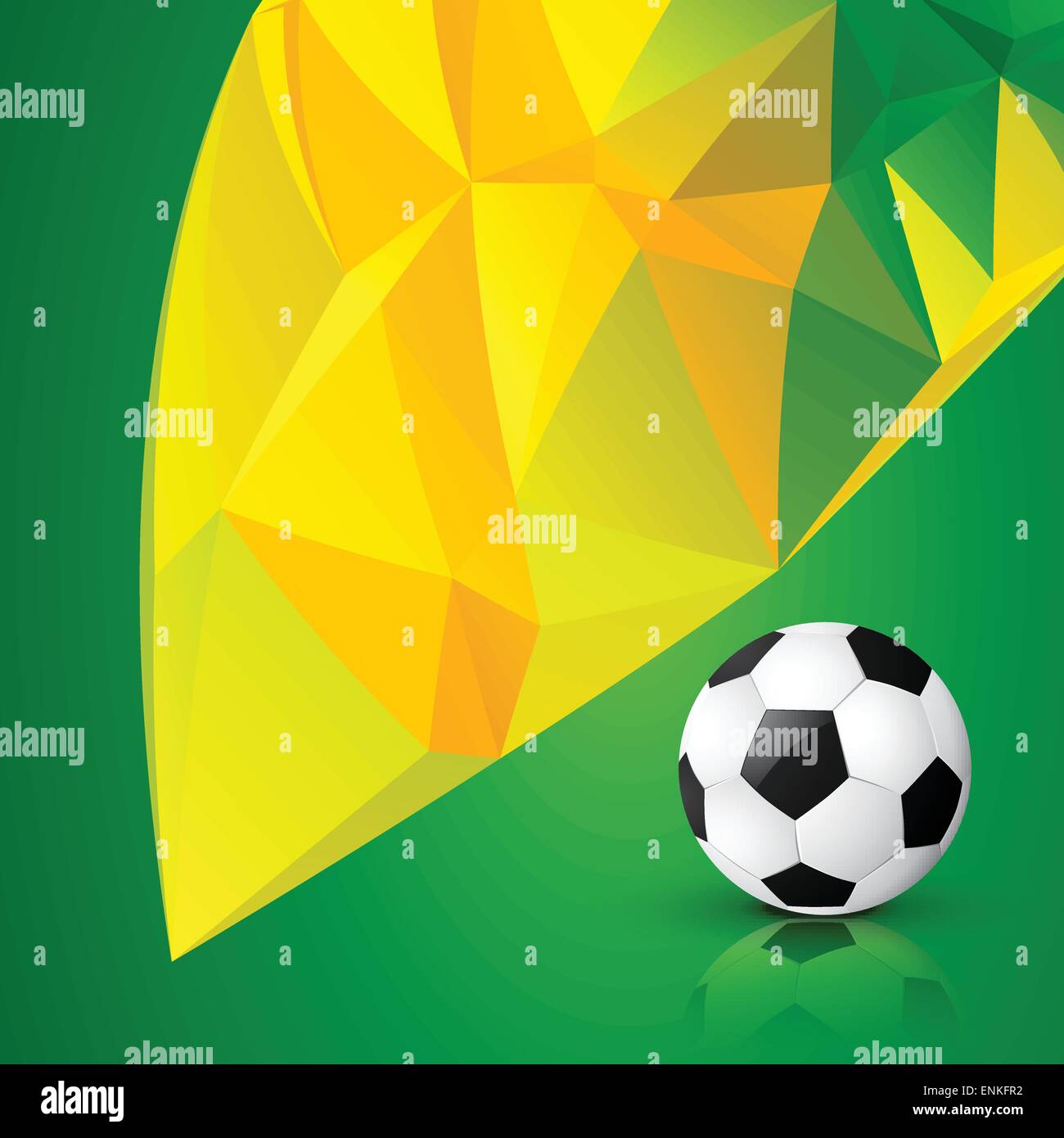 Football vector artistic design Stock Vector Images - Alamy