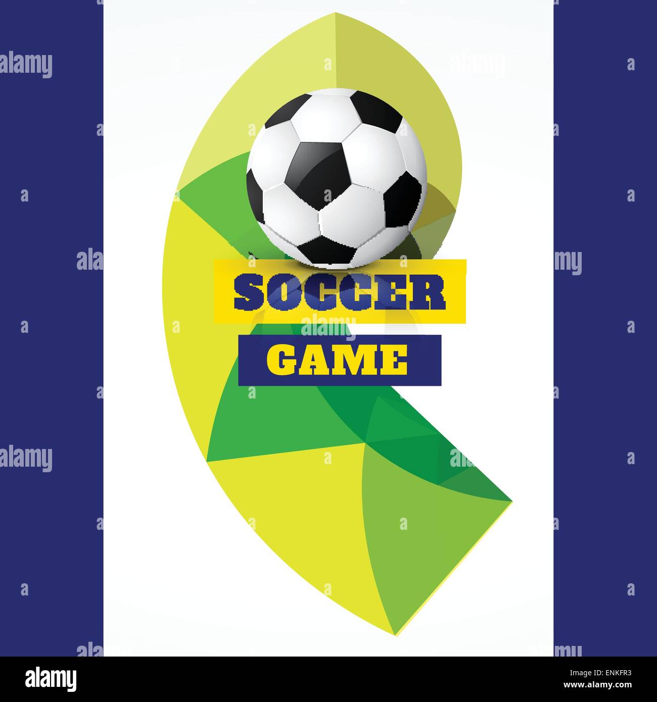 abstract football design vector illustration Stock Vector Image & Art ...