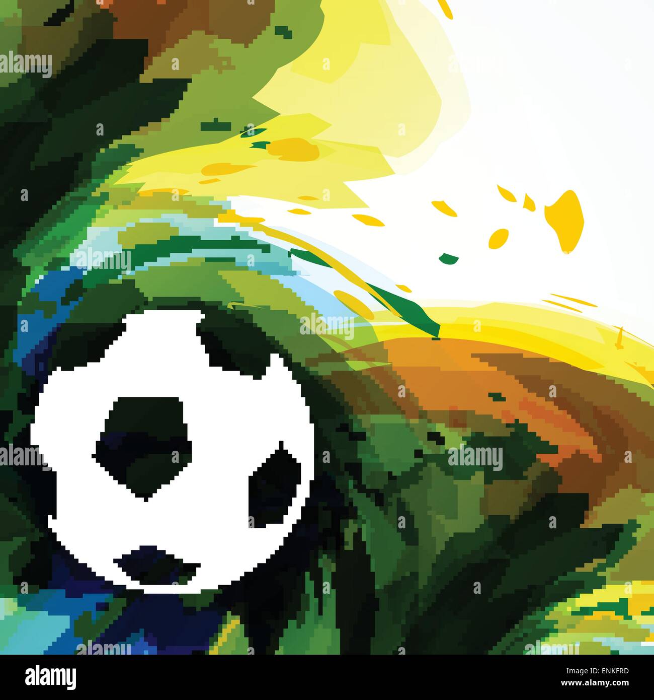 vector football splash design illustration Stock Vector Image & Art - Alamy