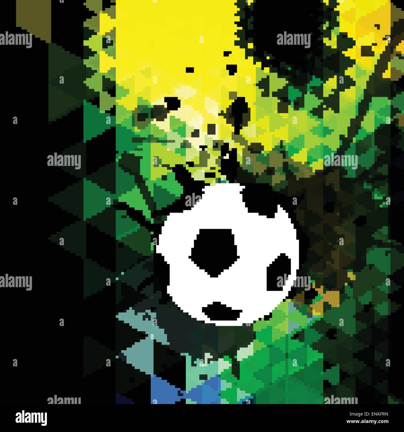 vector creative football design illustration Stock Vector Image & Art ...