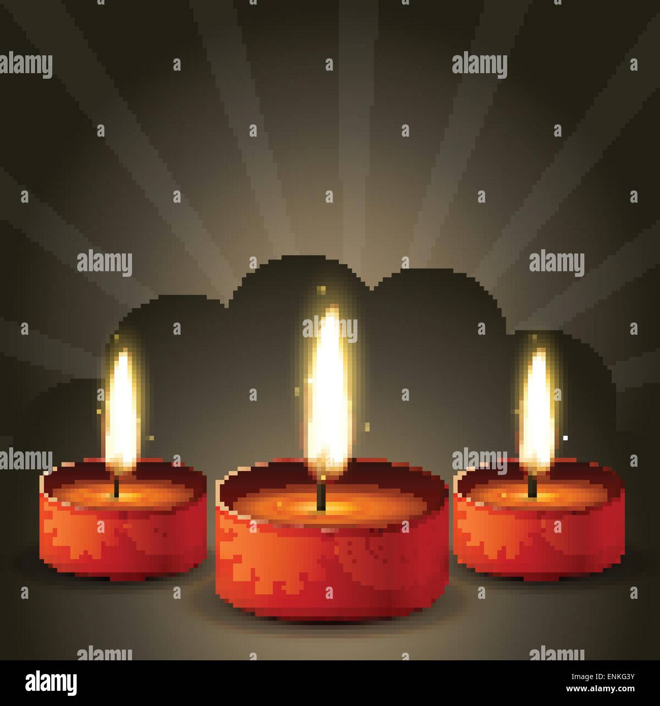 Vector stylish diwali diya background with space for your text Stock ...