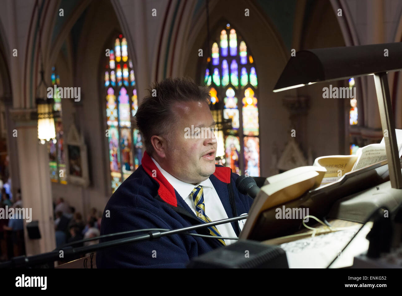 Church organist hi-res stock photography and images - Alamy