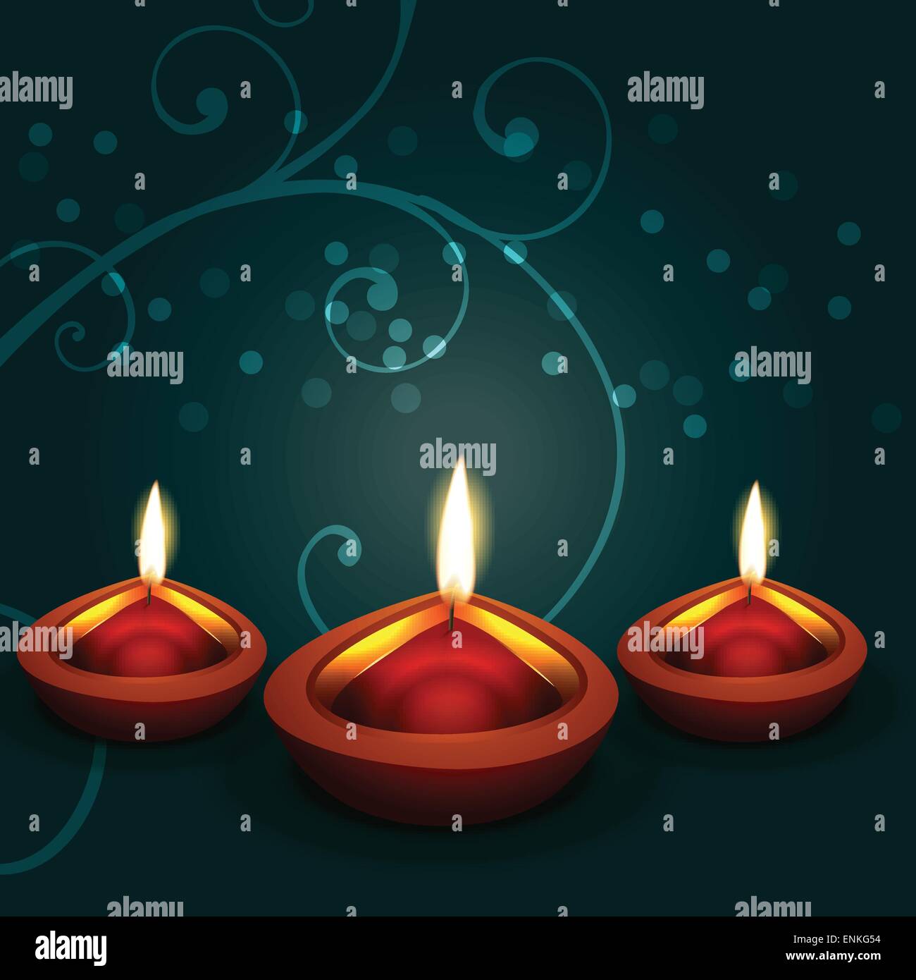 Vector diwali diya background Stock Vector Image & Art - Alamy