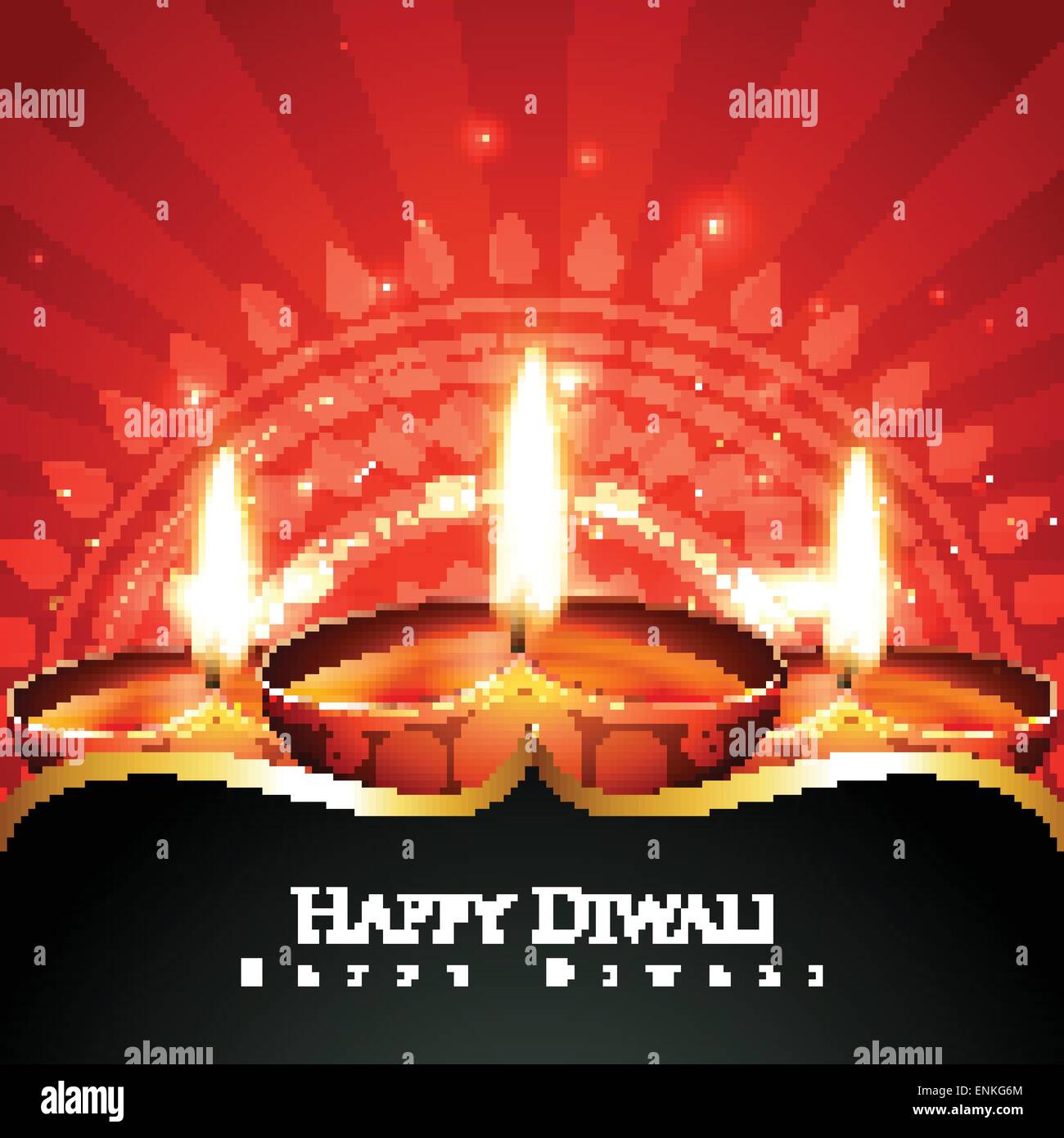 Vector happy diwali backgroound Stock Vector Image & Art - Alamy