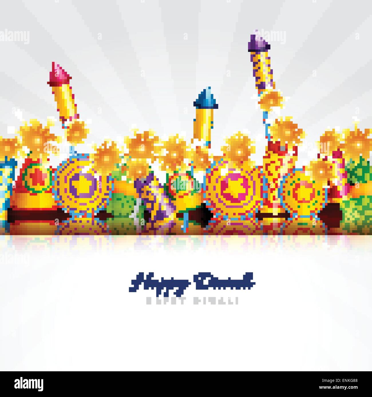 Happy diwali card Stock Vector Images - Alamy