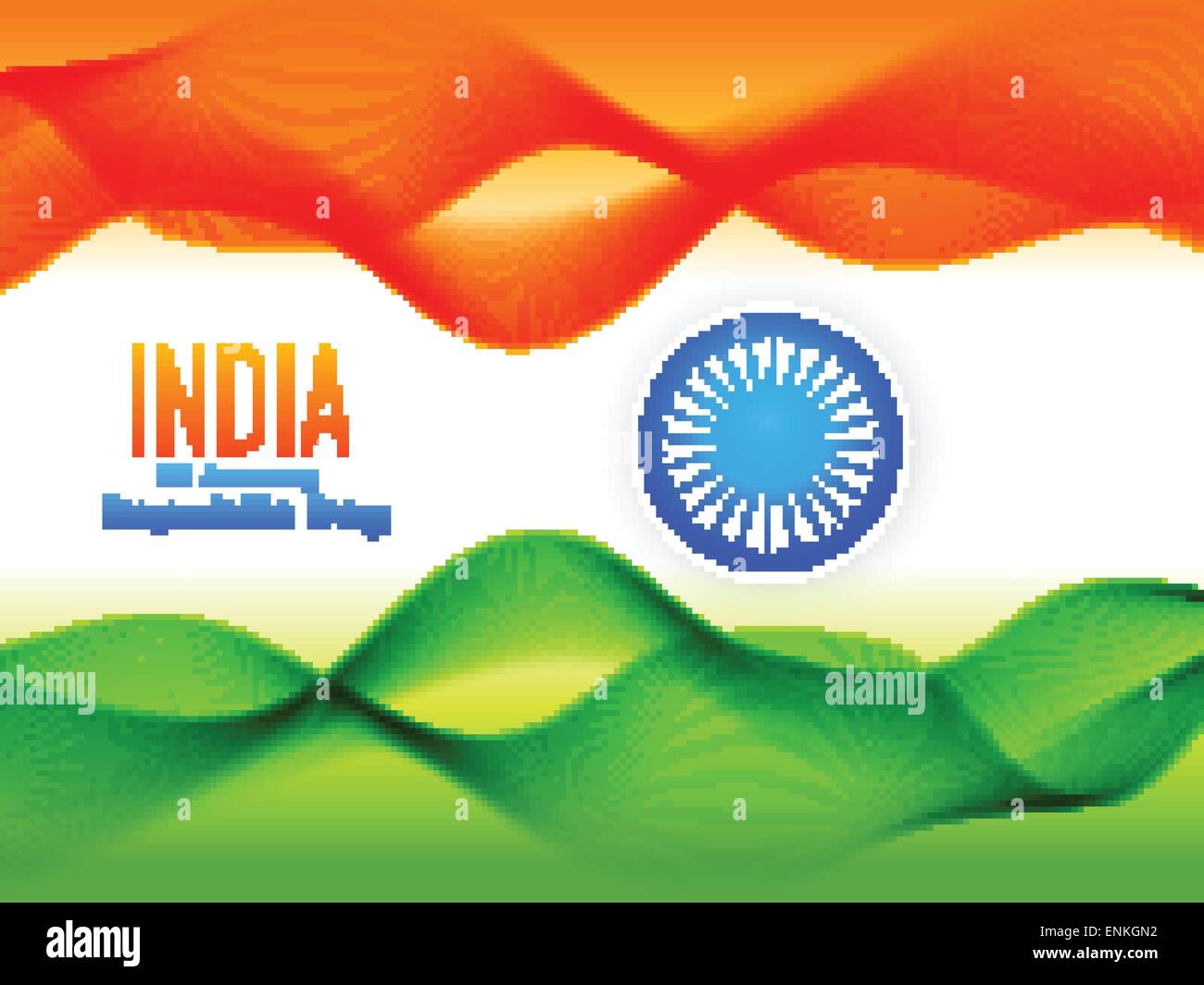 indian republic day celebrated on 26 january flag design made with ...