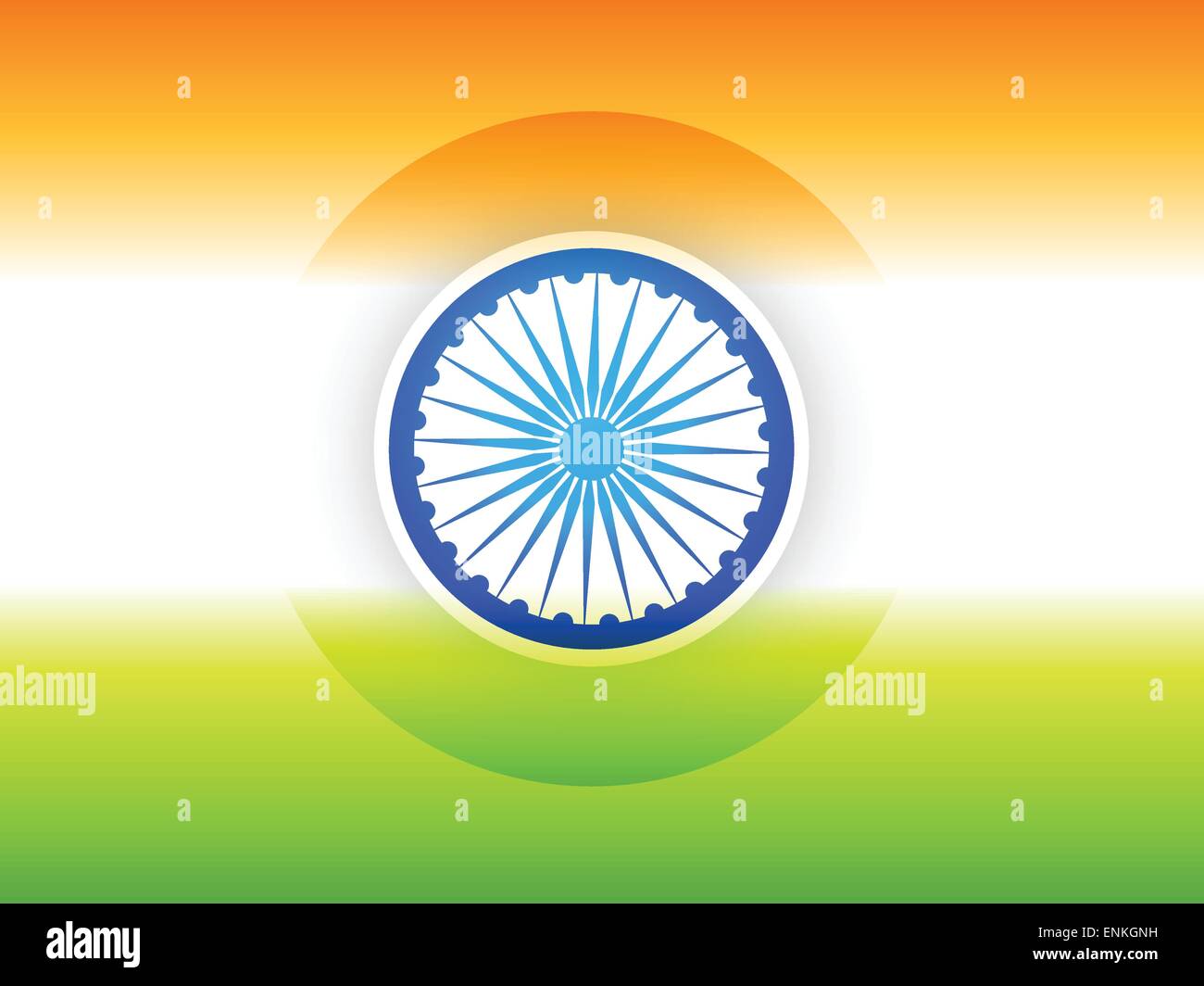 vector simple indian flag design illustration Stock Vector Image & Art ...