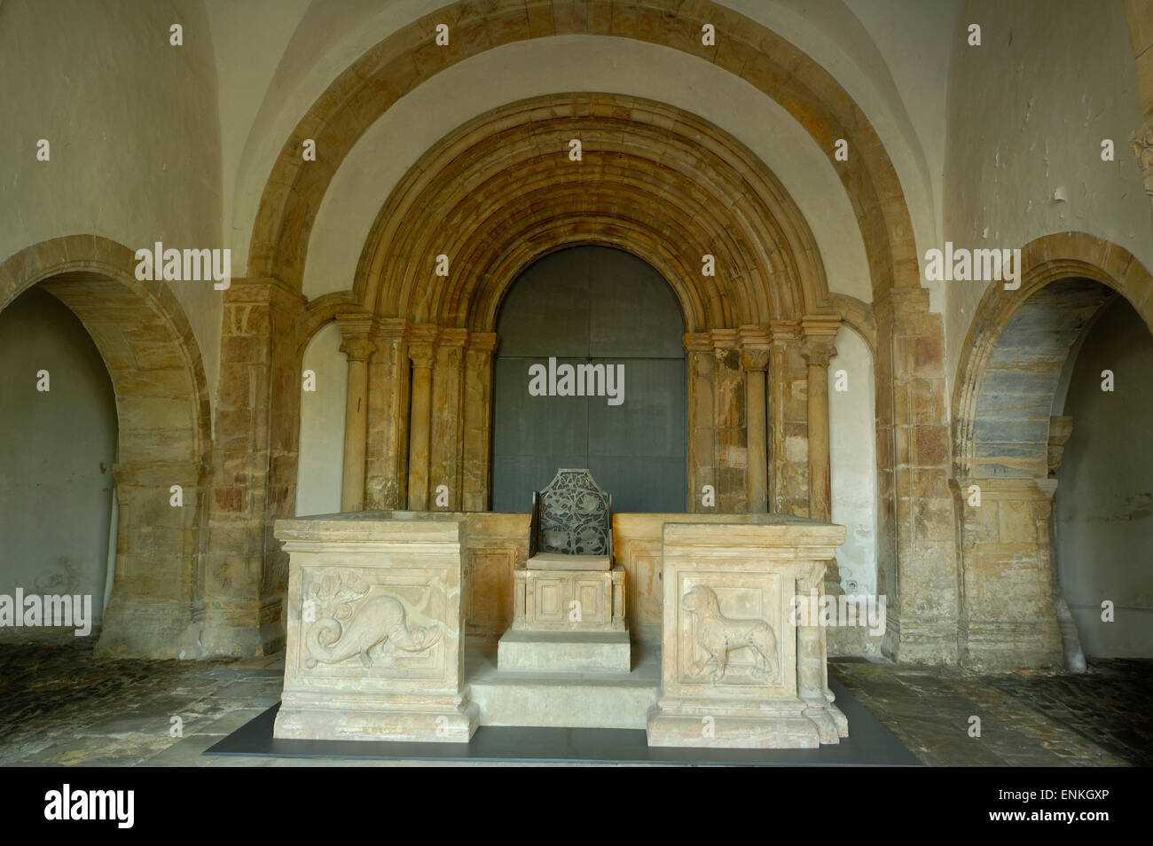 Goslar Altstadt, UNESCO-Welterbestätte Domvorhalle Stock Photo - Alamy
