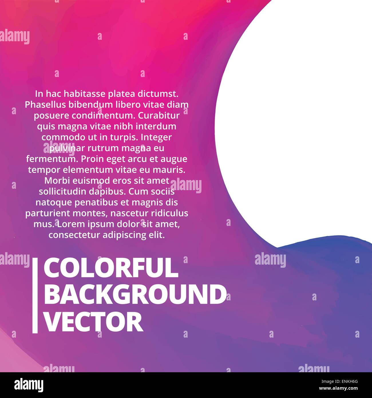 colorful vector background with space for your text Stock Vector Image ...