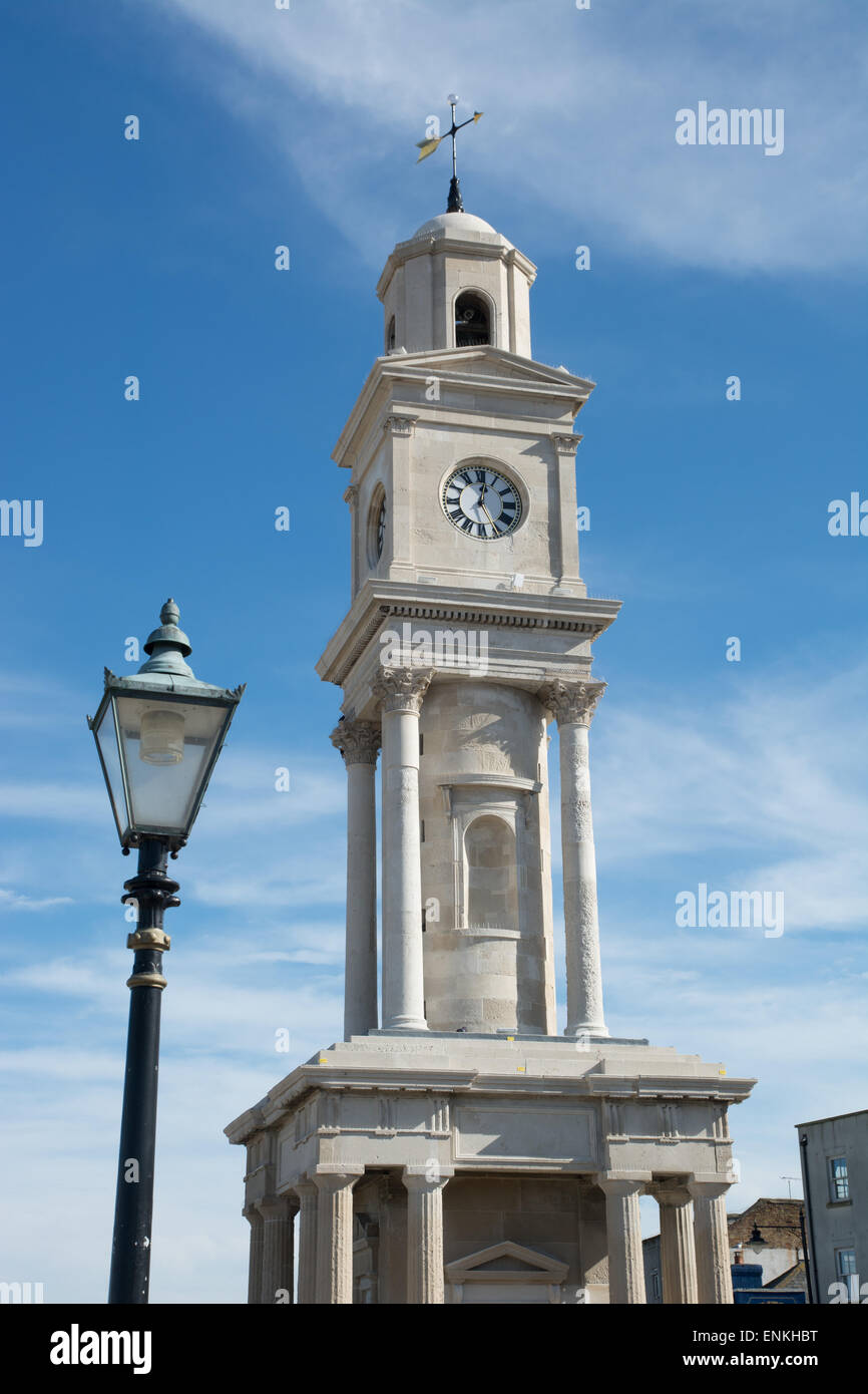 Herne Bay clock tower Stock Photo - Alamy