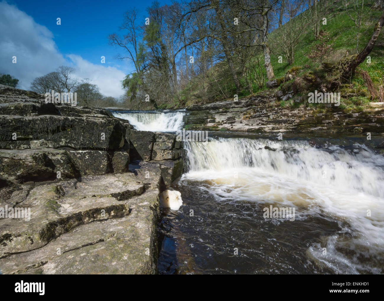 Stainforth force waterfall hi-res stock photography and images - Alamy