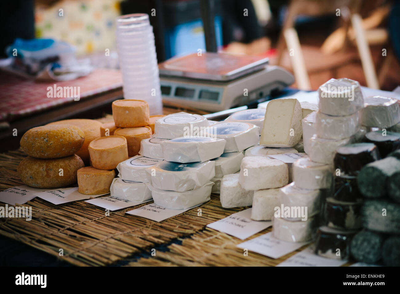 Farmers fresh cheese hi-res stock photography and images - Alamy