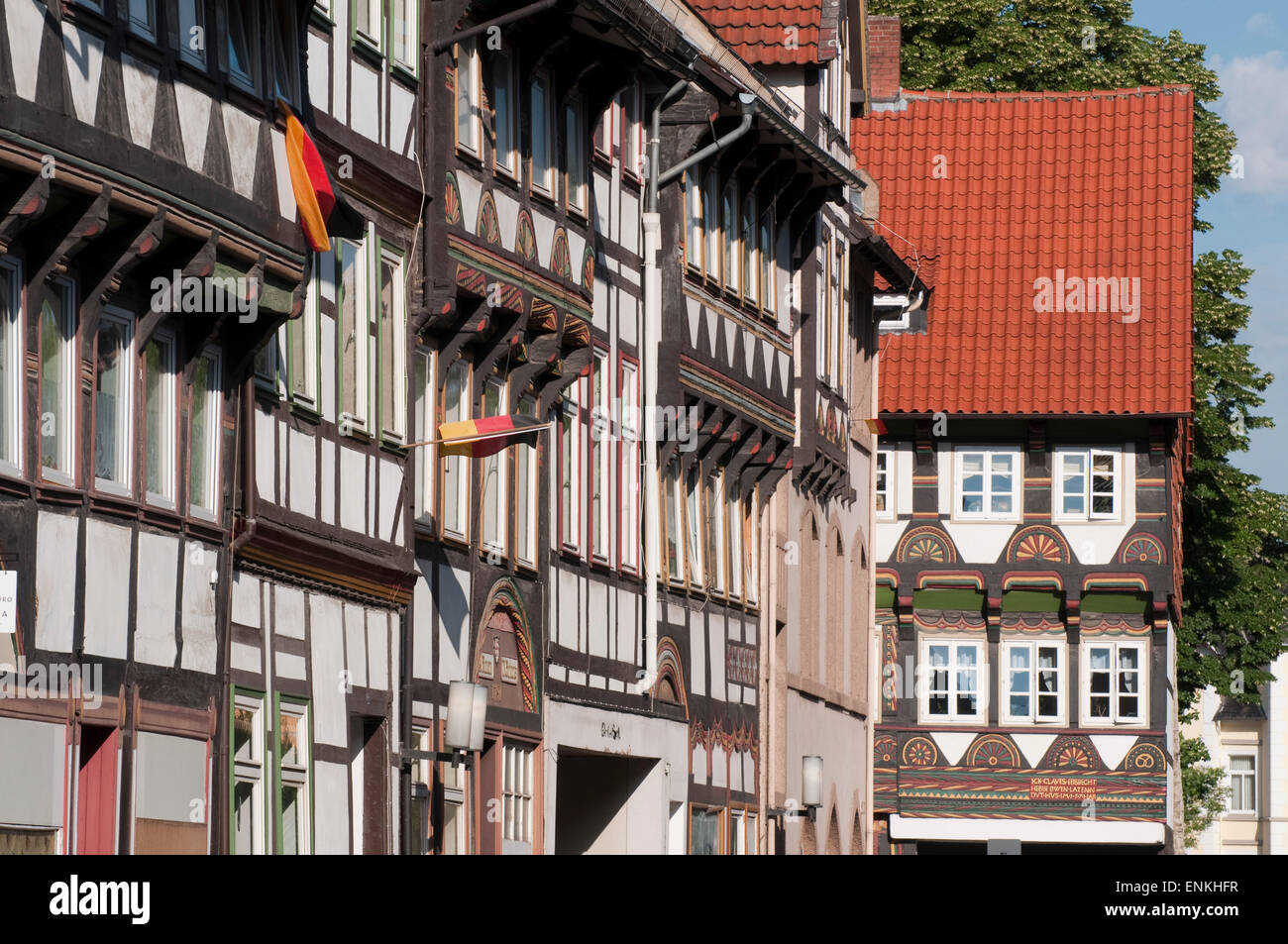 Fachwerkhaeuser, Einbeck, Niedersachsen, Deutschland | timber framed ...
