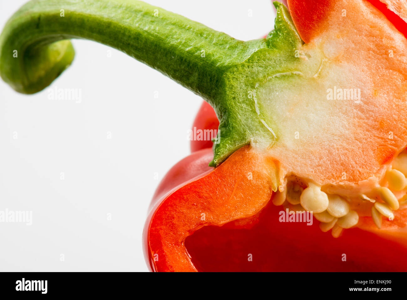 closeup of a capsicum Stock Photo - Alamy