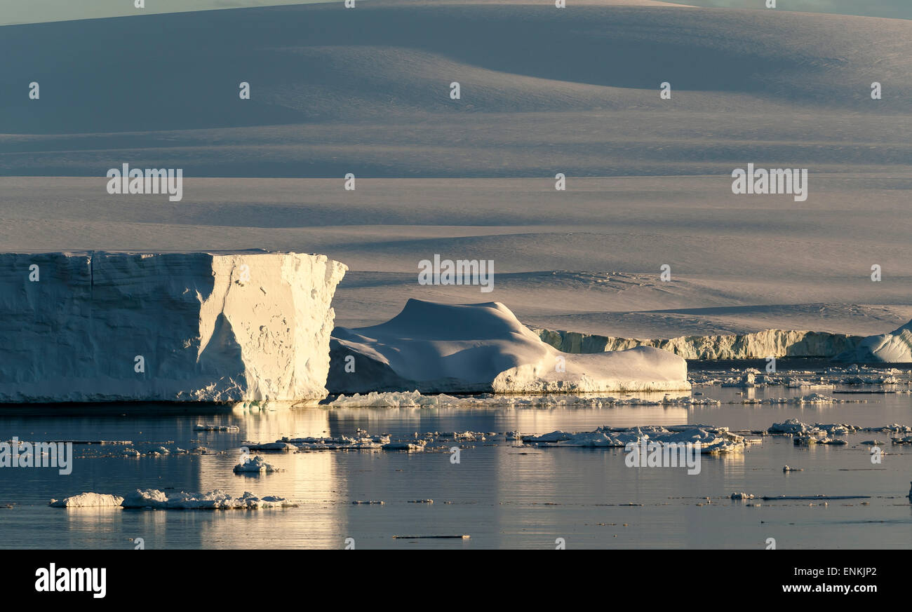 Ice cliffs Antarctic Sound Antarctic Peninsula Antarctica Stock Photo ...