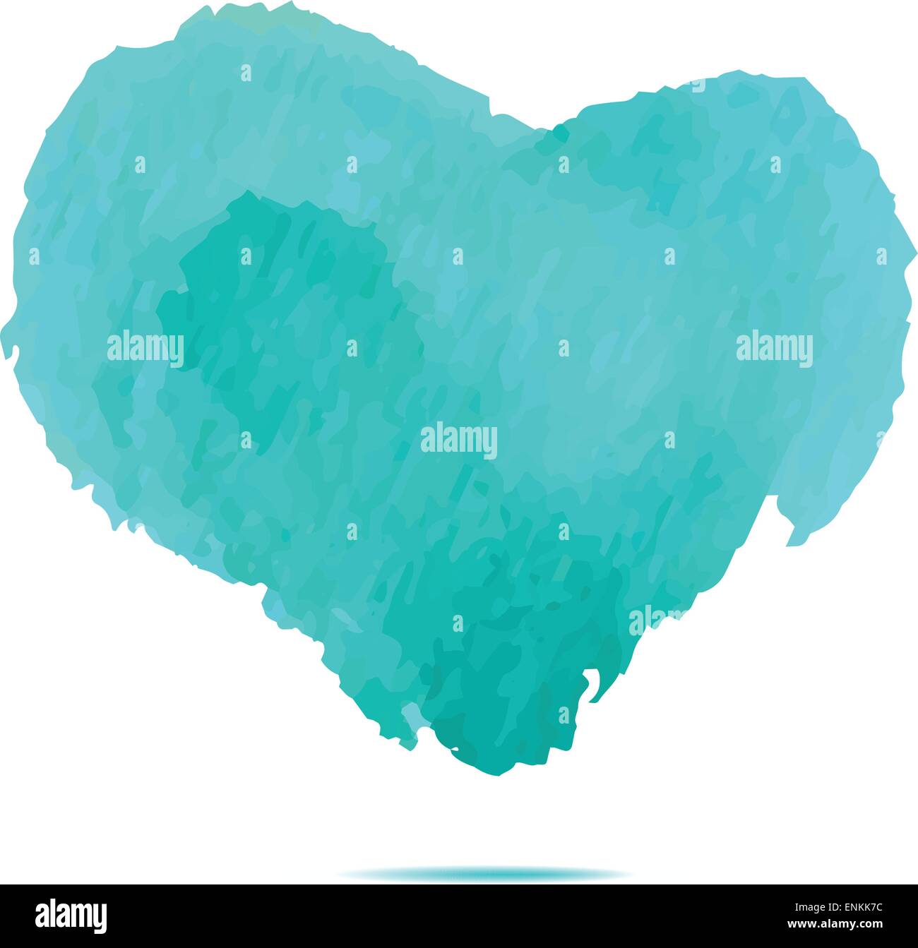 Turquoise heart background design for your background. Vector ...