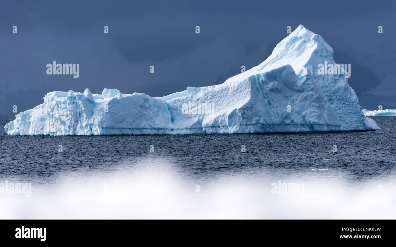 Floating iceberg Mikkelsen Harbour Antarctic Peninsula Antarctica Stock ...