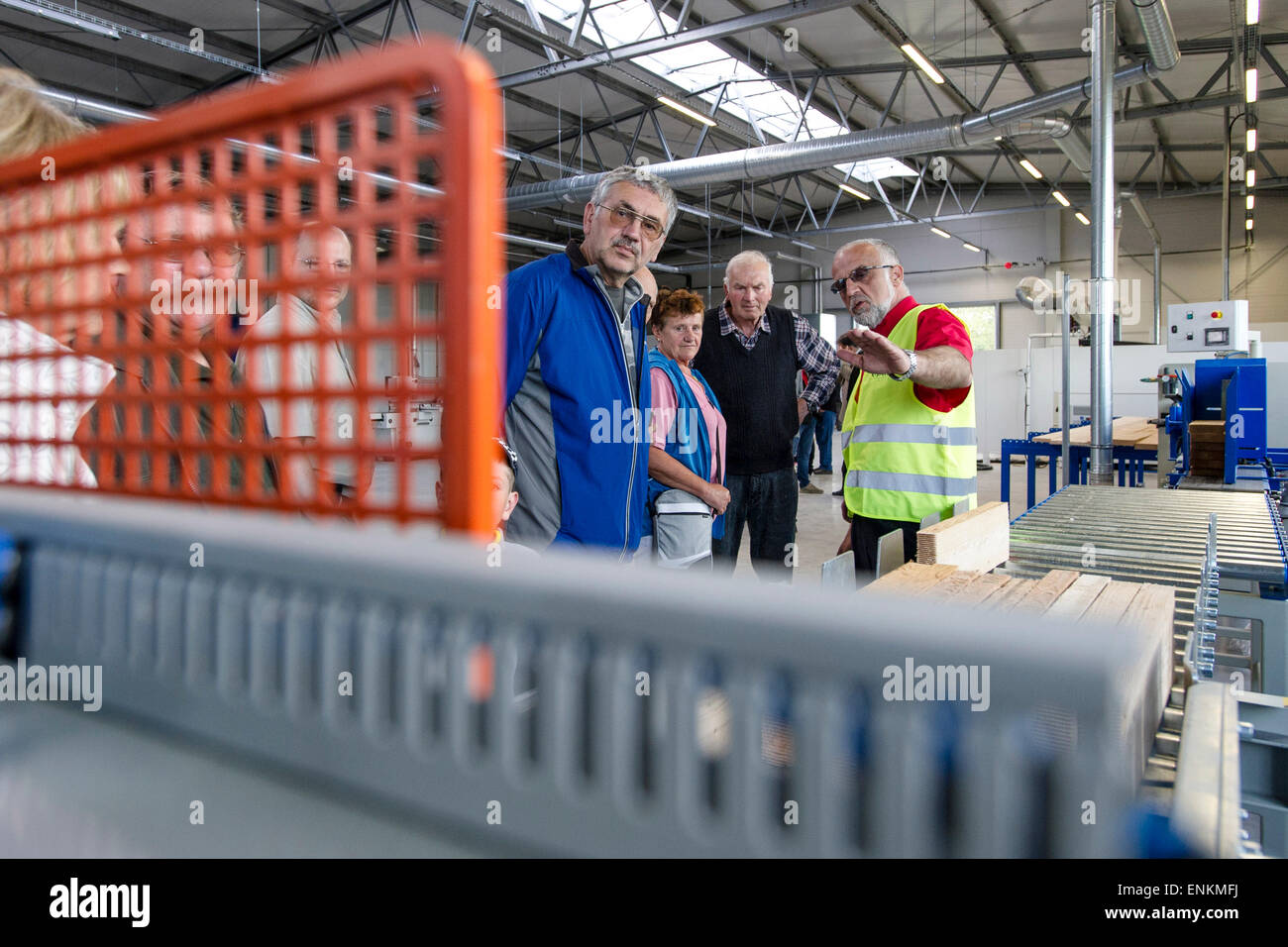 Opening of new wood production and development spaces of company Matrix ...