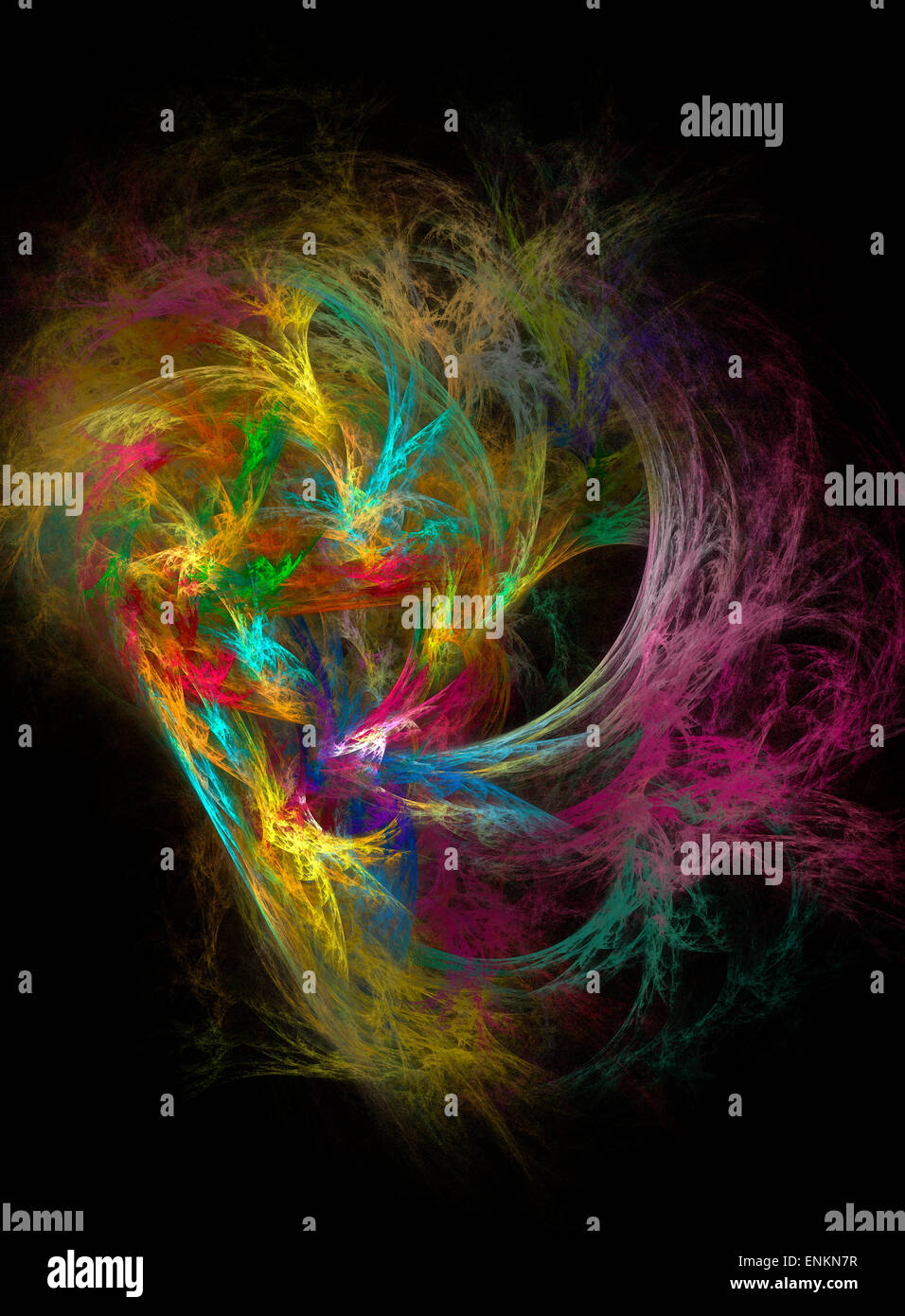 Bouquet Of Colour Stock Photo - Alamy