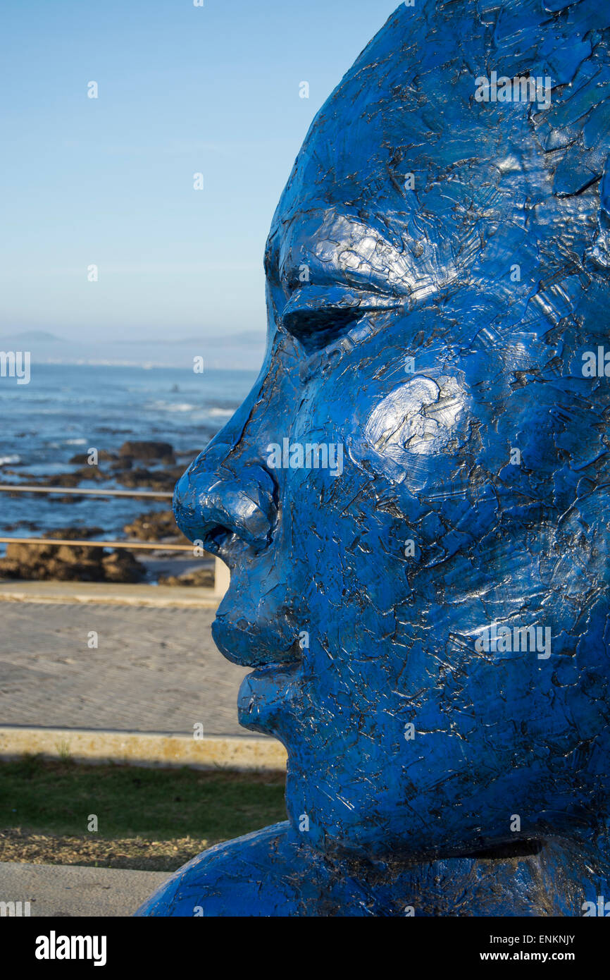 Morphous by Lionel Smit along the Mouille Point promenade Stock Photo ...