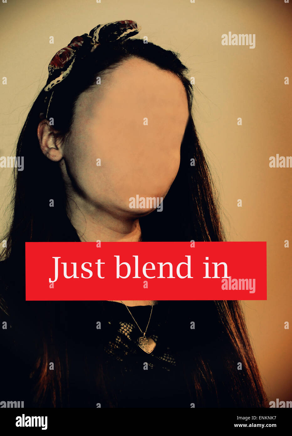 Faceless face hi-res stock photography and images - Alamy