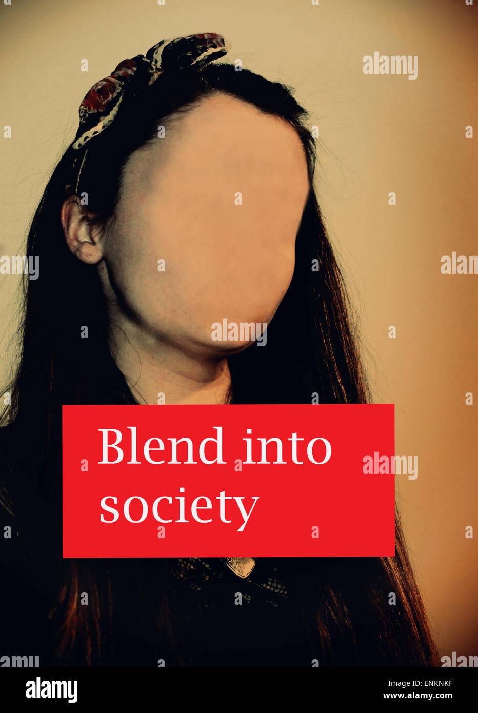 Faceless portrait hi-res stock photography and images - Alamy