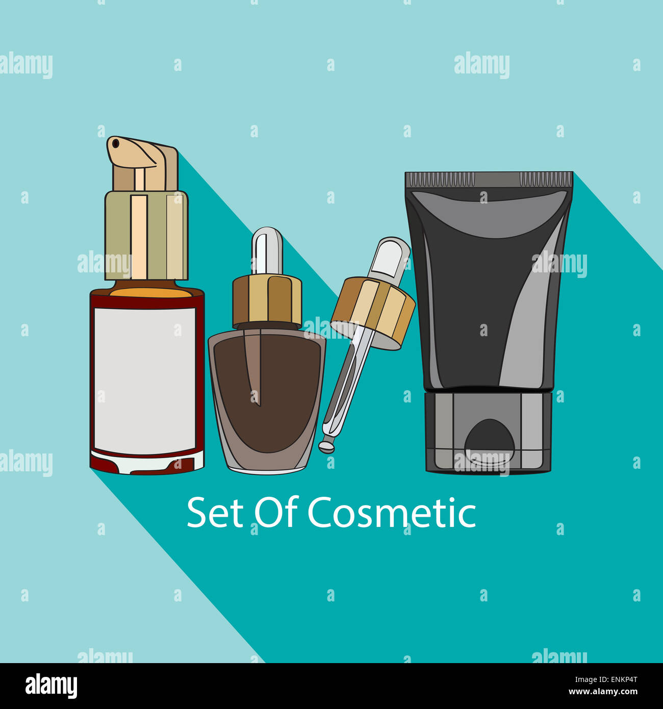 set of cosmetics for skin care Stock Photo - Alamy