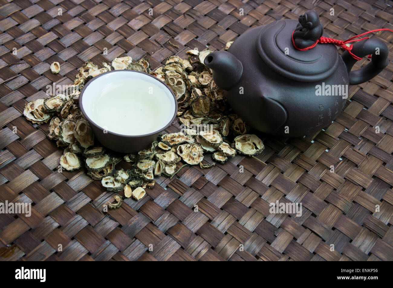 tea cup jar jug Chinese pottery drink clay Stock Photo - Alamy