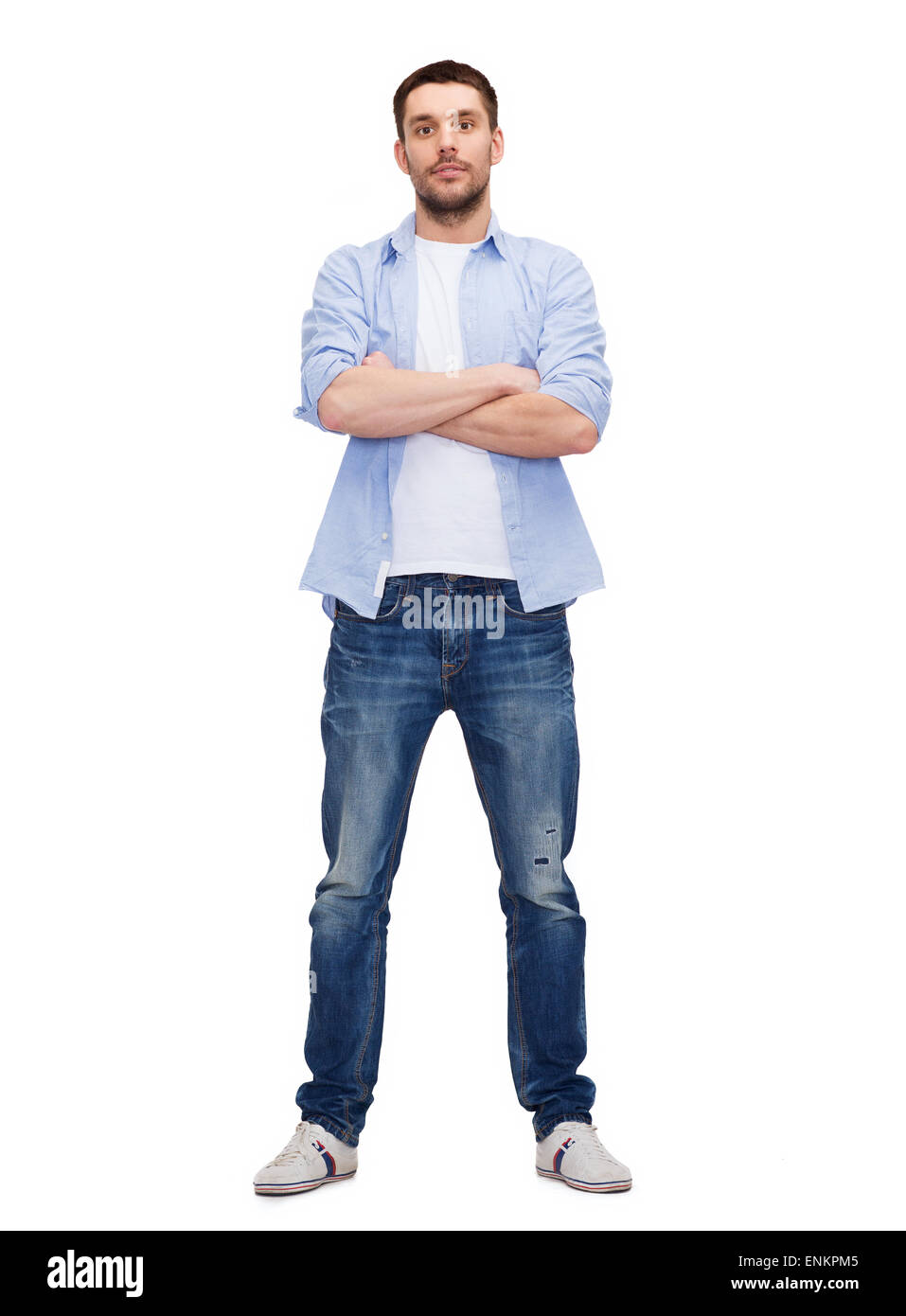 Handsome latin man arms Cut Out Stock Images & Pictures - Alamy