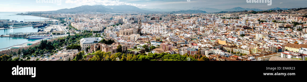 Malaga city waterfront spain hi-res stock photography and images - Alamy