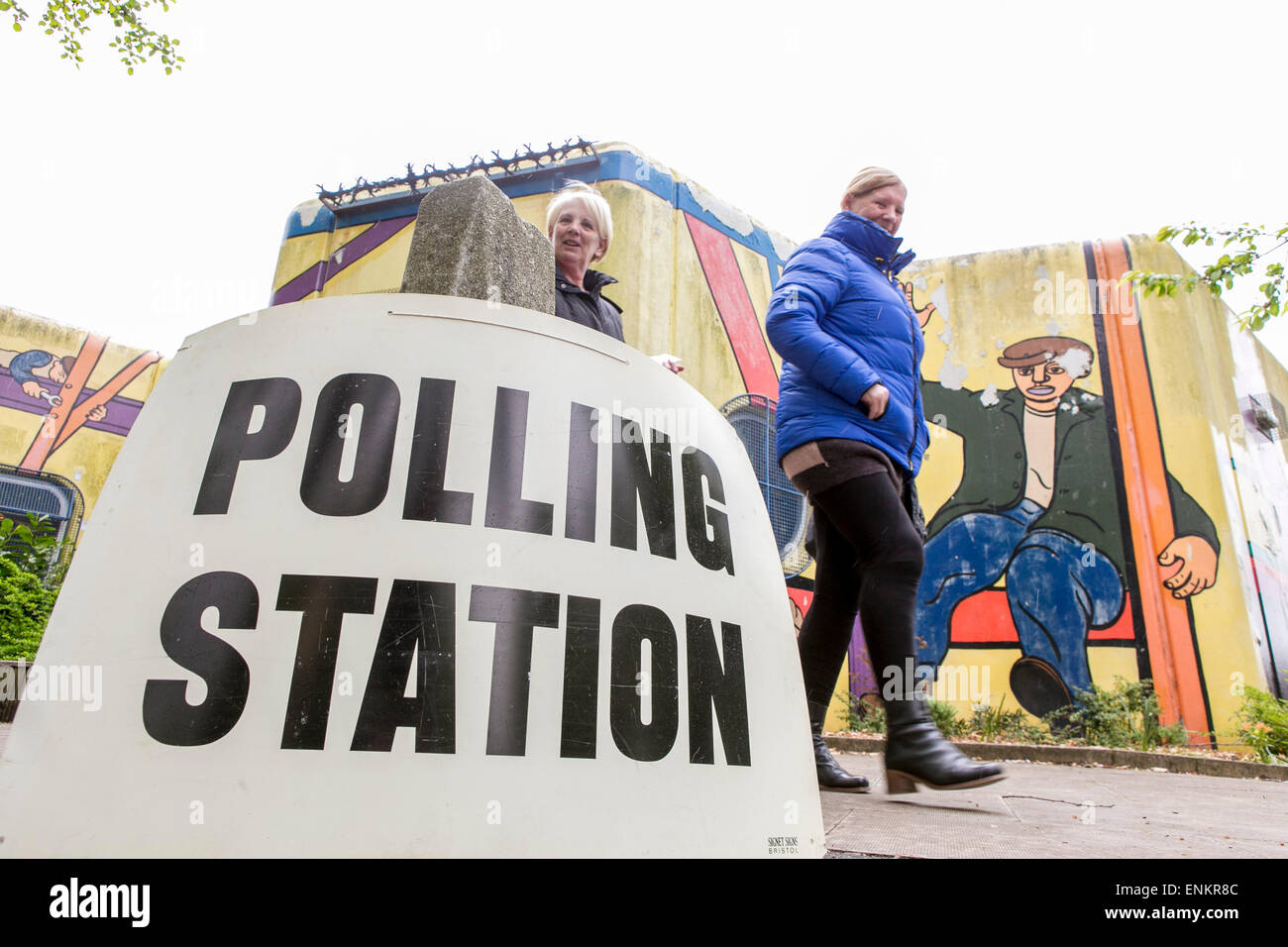 POLLING STATION - Voting at Newton Heath Library, Newton Heath ...