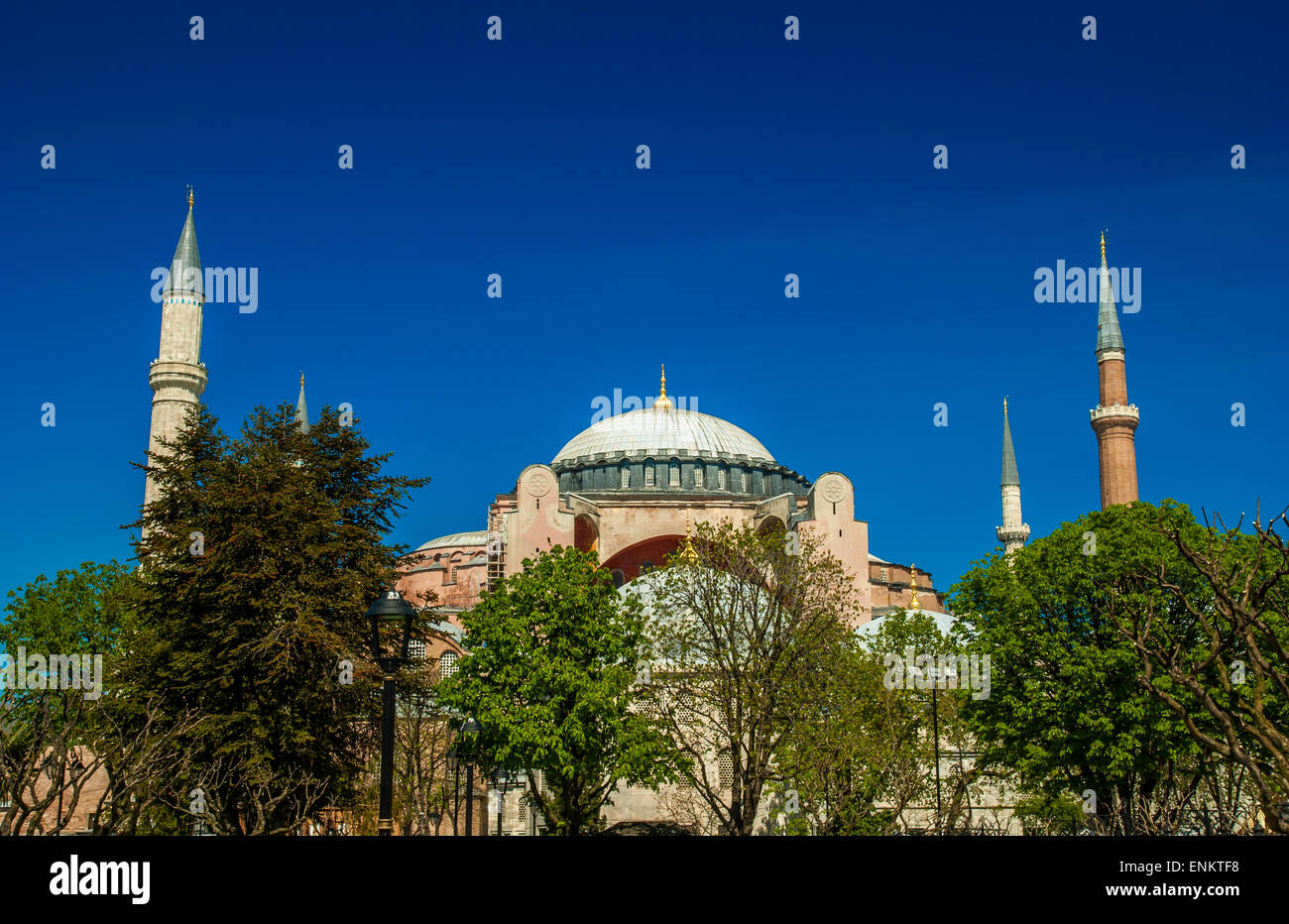 Hagia Sophia Mosque In Sultanahmet Square, Istanbul, Turkey. Hagia ...