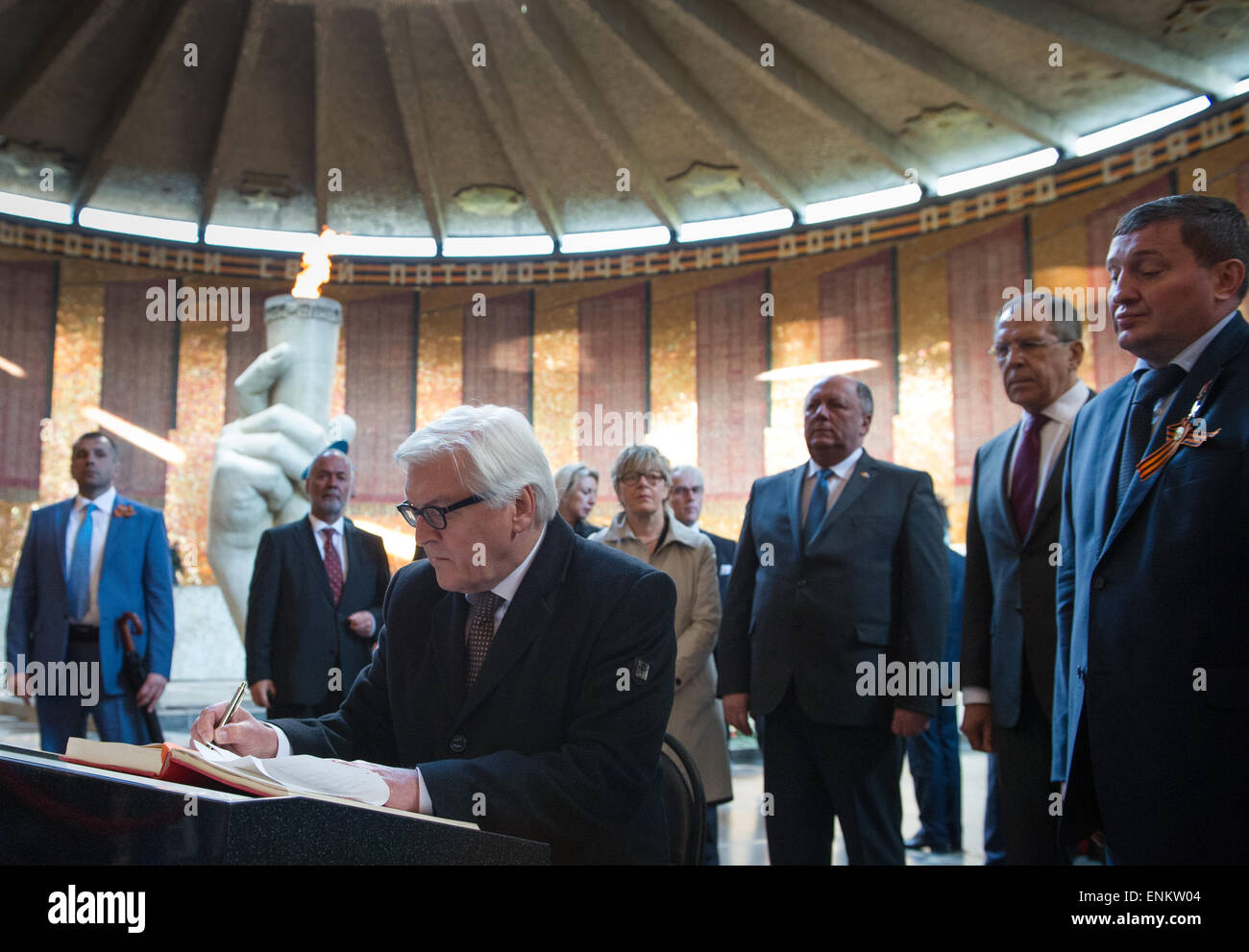 Volgograd, Russia. 07th May, 2015. German Foreign Minster Frank-Walter ...
