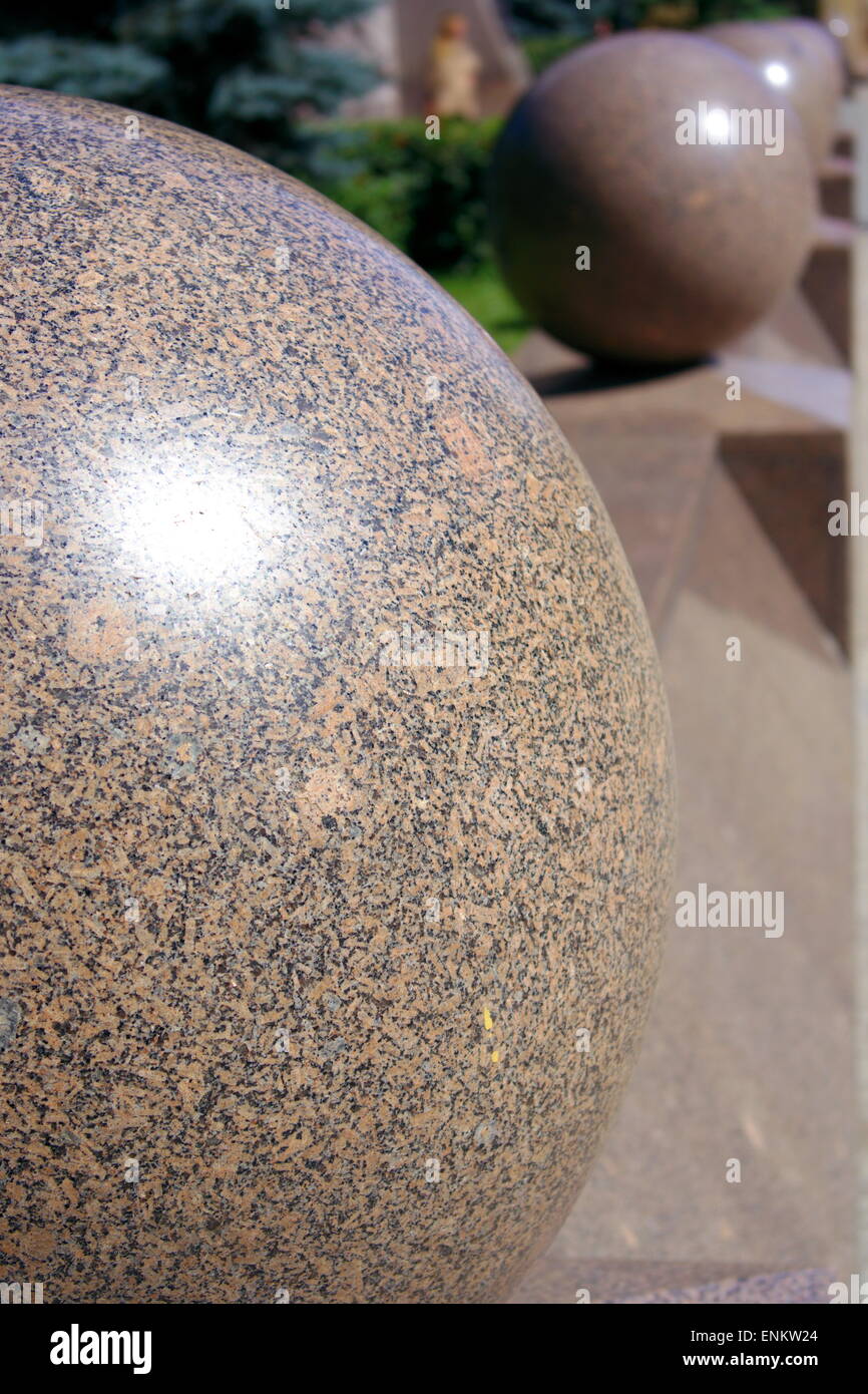 Granite ball hi-res stock photography and images - Alamy