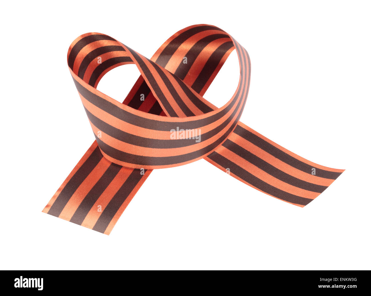 George Ribbon Isolated Stock Photo - Alamy