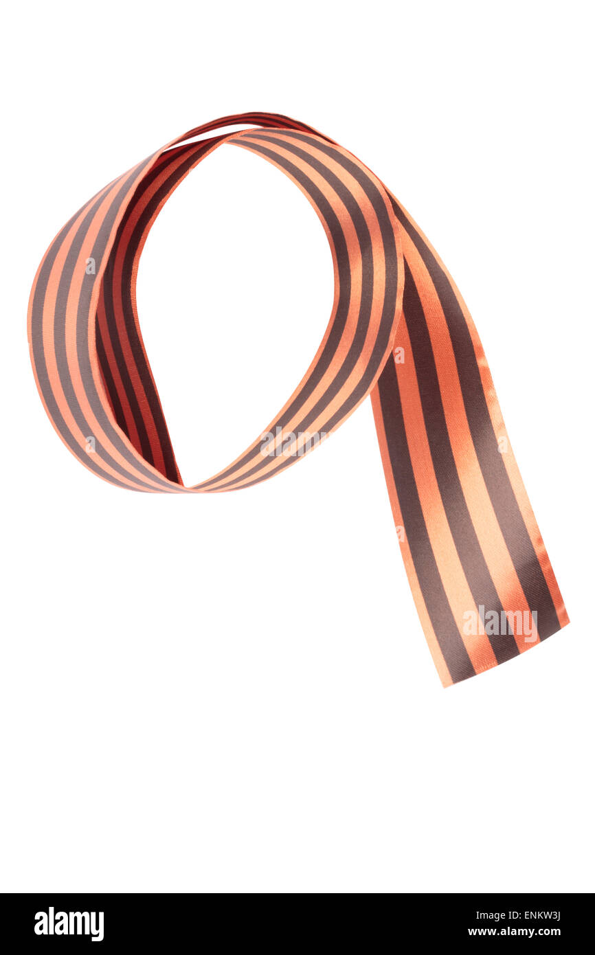 George Ribbon Isolated Stock Photo - Alamy