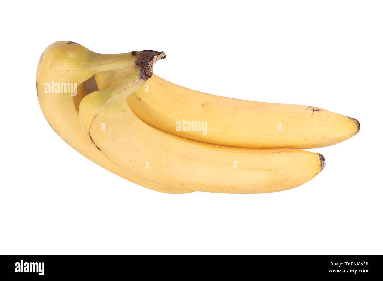 many yellow banana isolated Stock Photo - Alamy