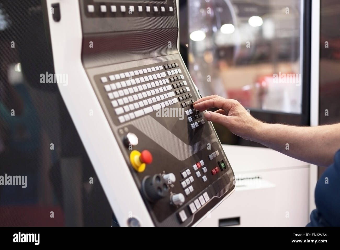 Cnc control panel industrial machinery hi-res stock photography and ...