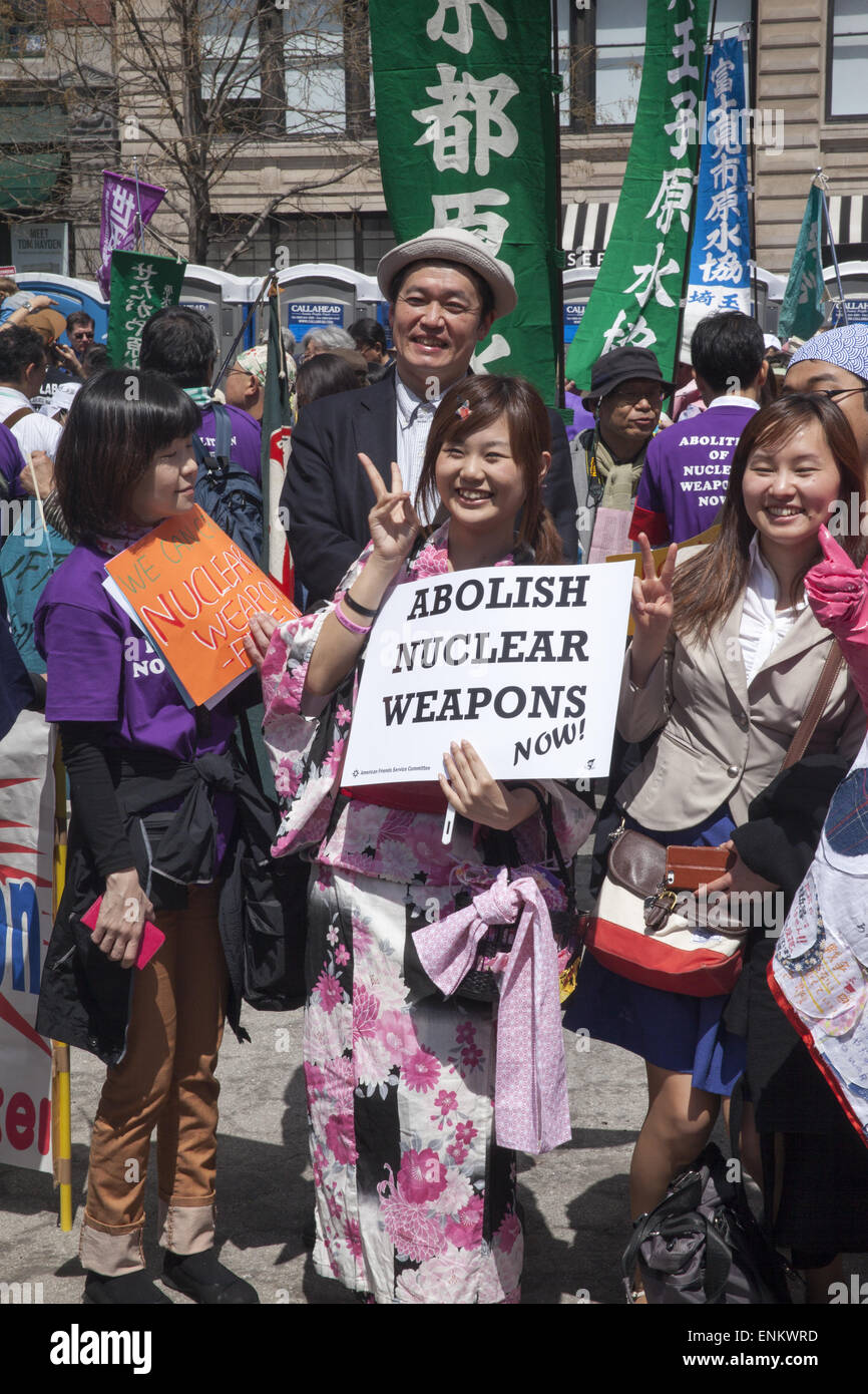 Rally & march for World nuclear disarmament in NYC on the eve of the ...