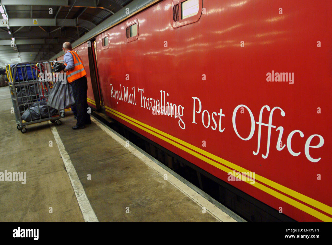 Royal mail train hi-res stock photography and images - Alamy