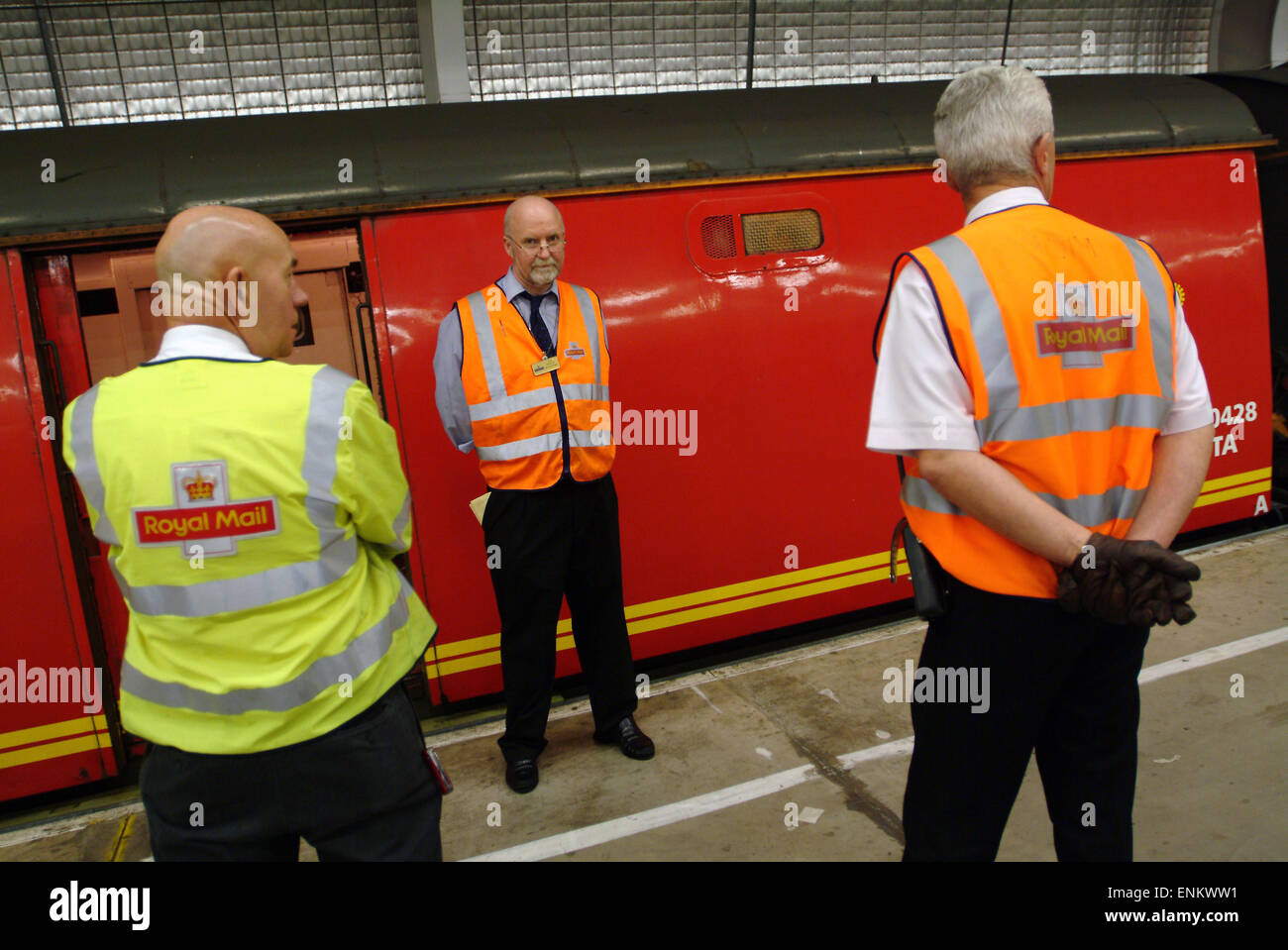 One of the last Royal Mail Travelling Post Offices(TPO's)where the mail ...