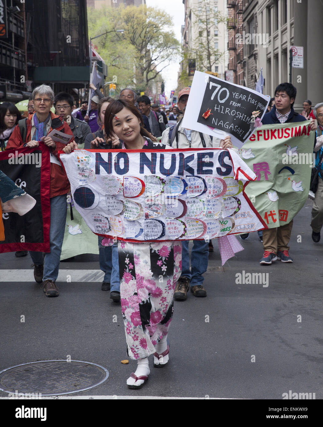 Rally & march for World nuclear disarmament in NYC on the eve of the ...