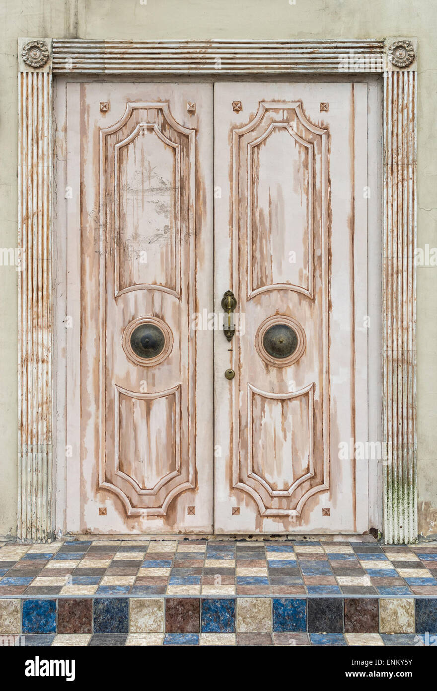 Old fancy entrance Stock Photo - Alamy