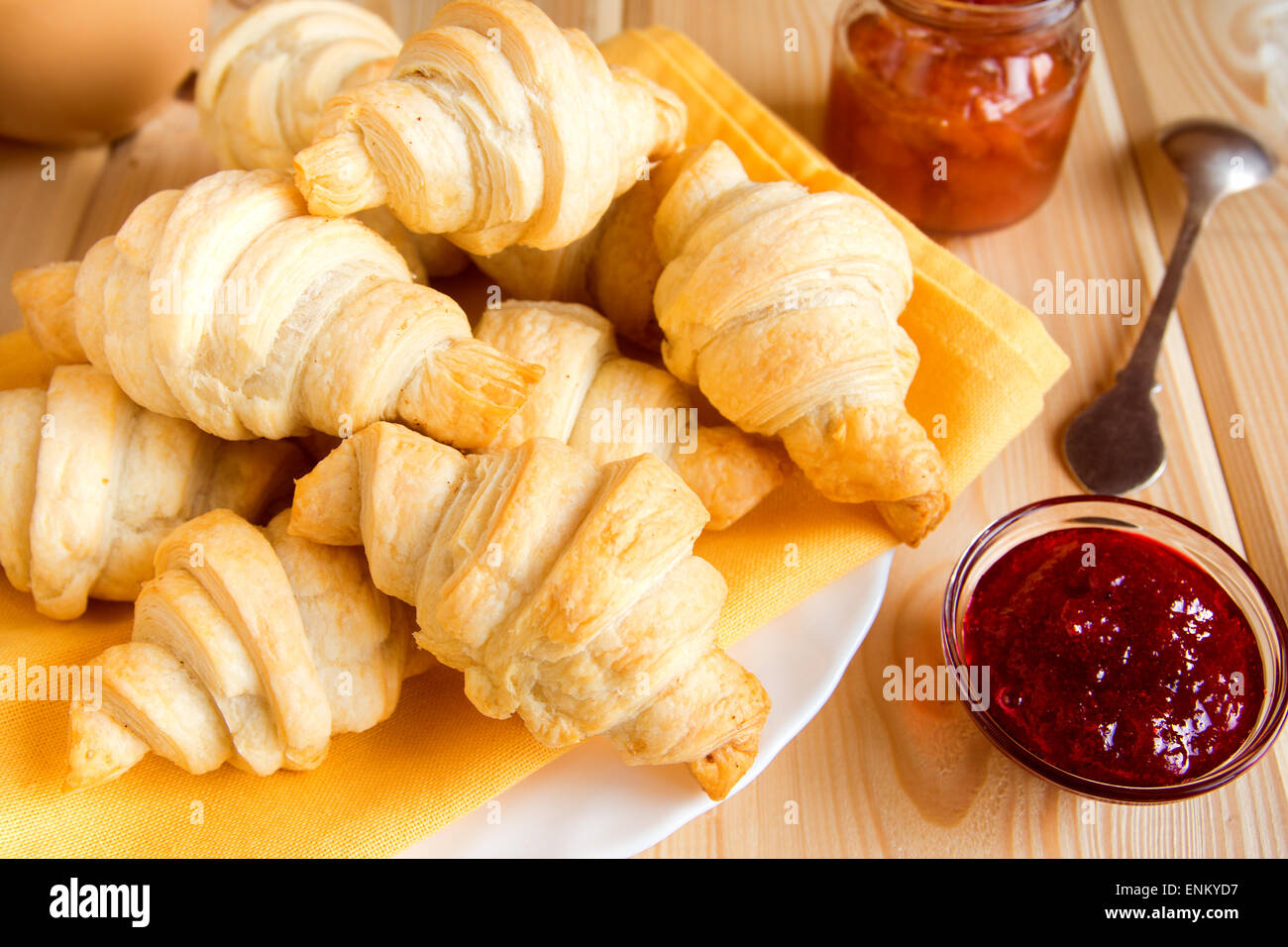 Mini french croissants hi-res stock photography and images - Alamy