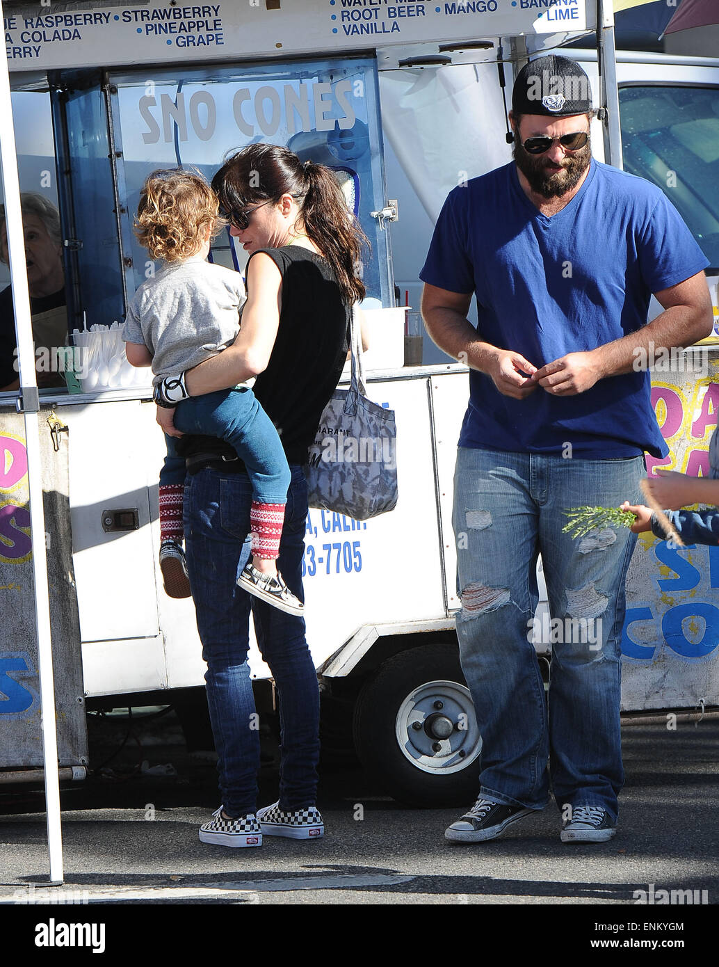 Selma Blair and Jason Bleick take their son, Arthur for a fun day out ...