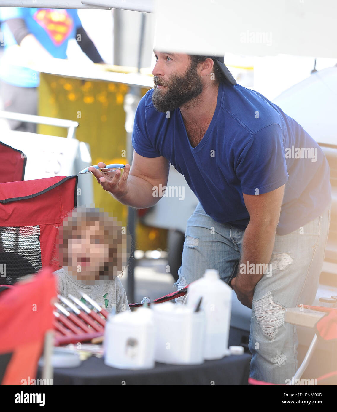 Selma Blair and Jason Bleick take their son, Arthur for a fun day out ...