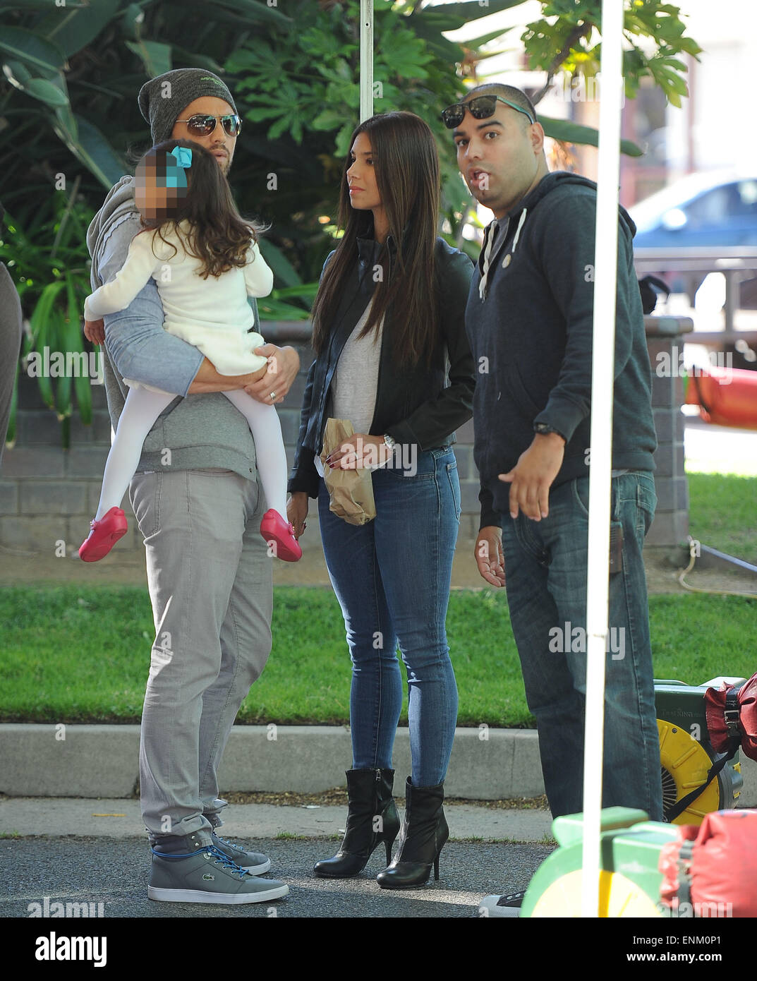 Roselyn Sanchez and husband Eric Winter take their daughter, Sebella to ...