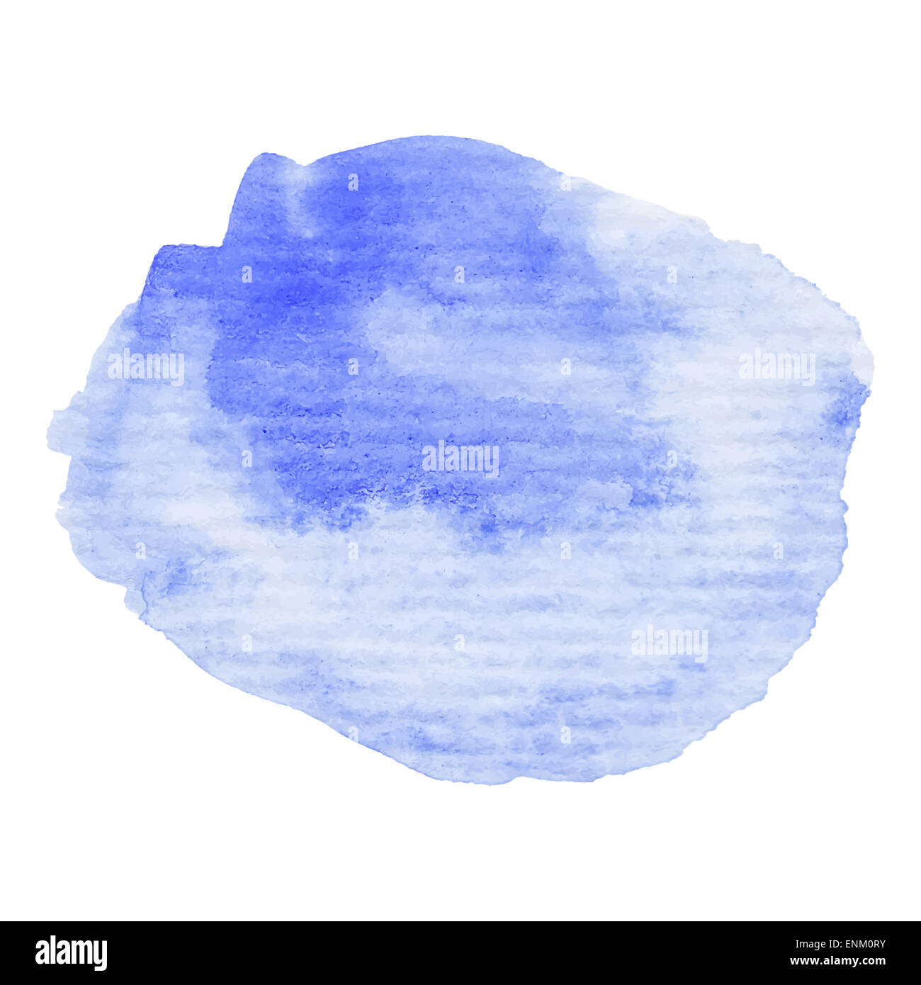 Hand painted watercolor blob Stock Photo - Alamy