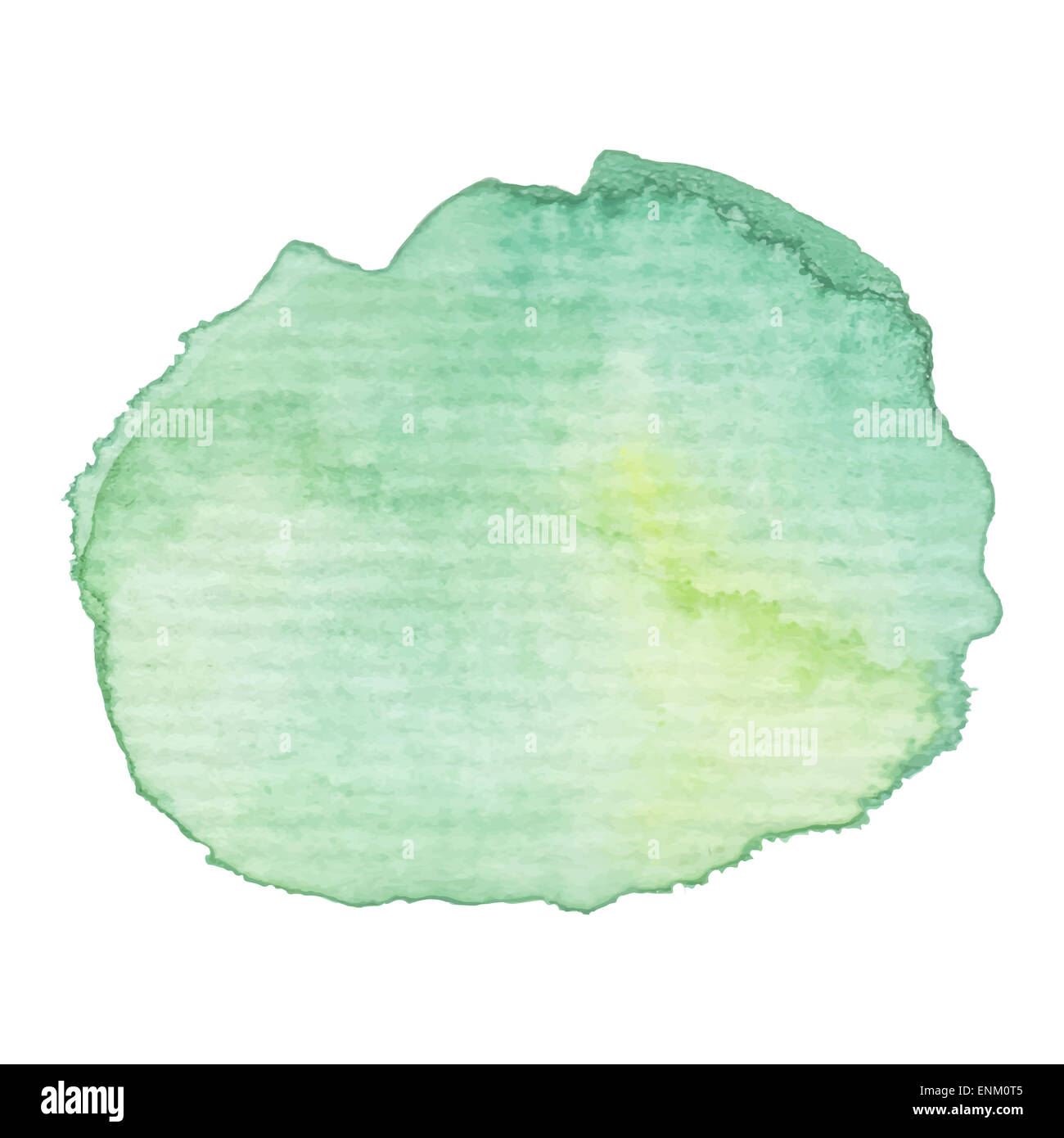 Hand painted watercolor blob Stock Photo - Alamy