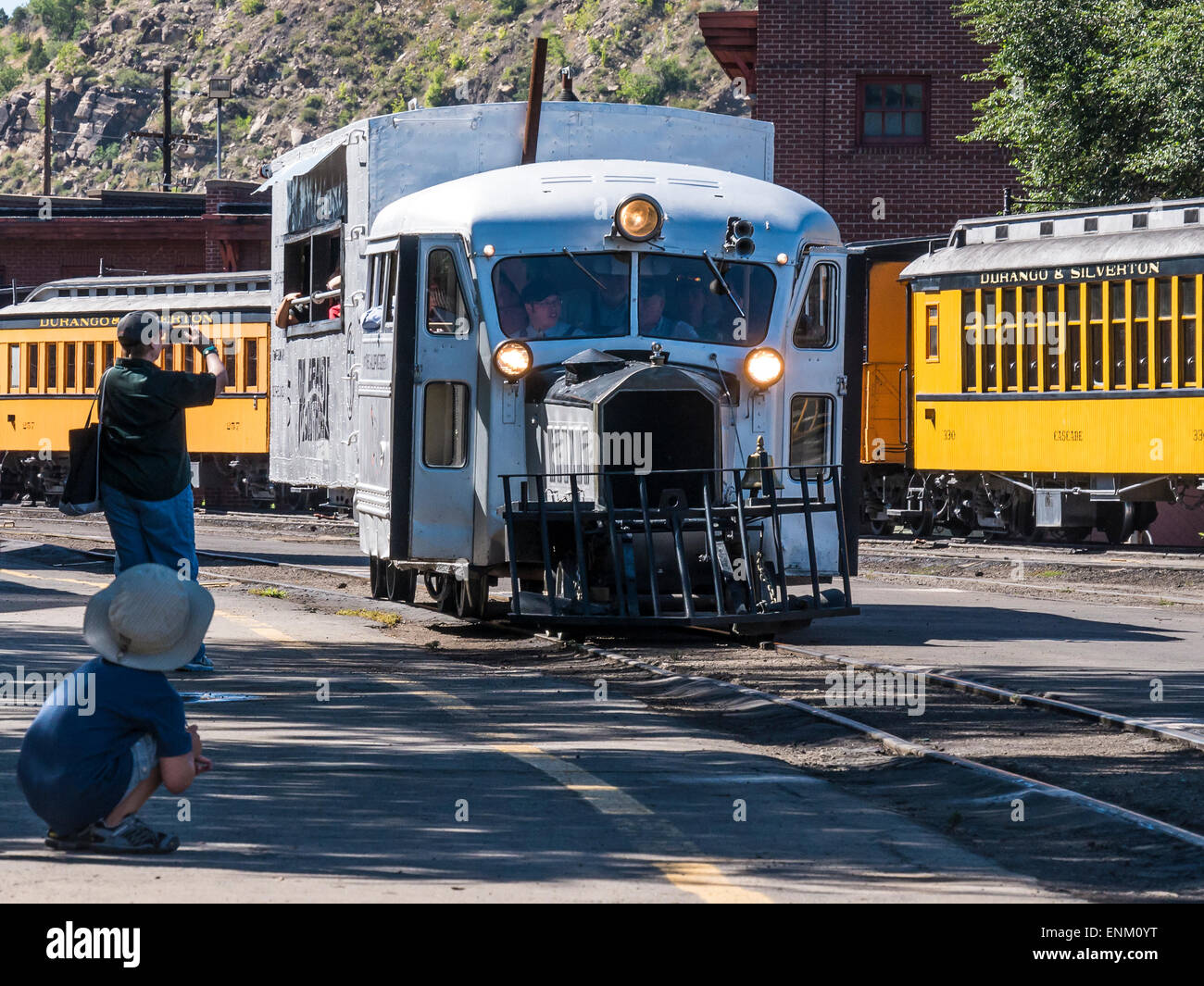 Galloping Goose #5, Durango and Silverton Narrow Gauge Railroad Depot ...